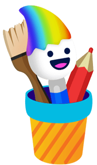 Brushy character
